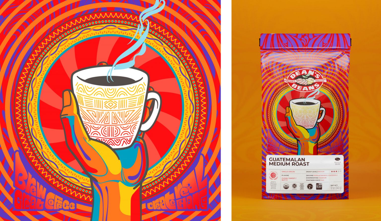 Dean's Beans Coffee - BRIGADE